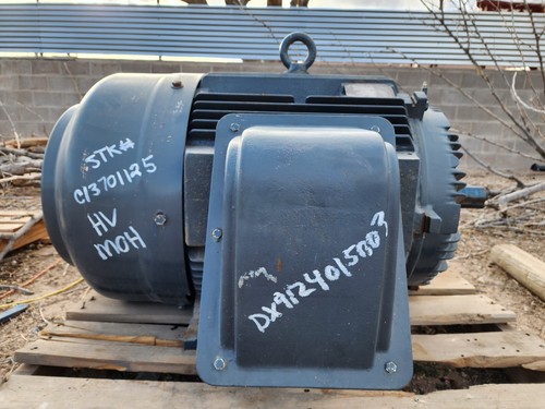 125 HP, Inverter Duty Motor, Westinghouse, Frame 444TS, 3600 RPM ...