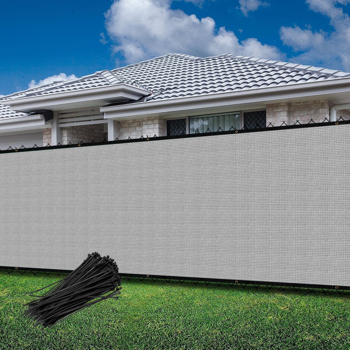 Chain Link Fence Covers Privacy