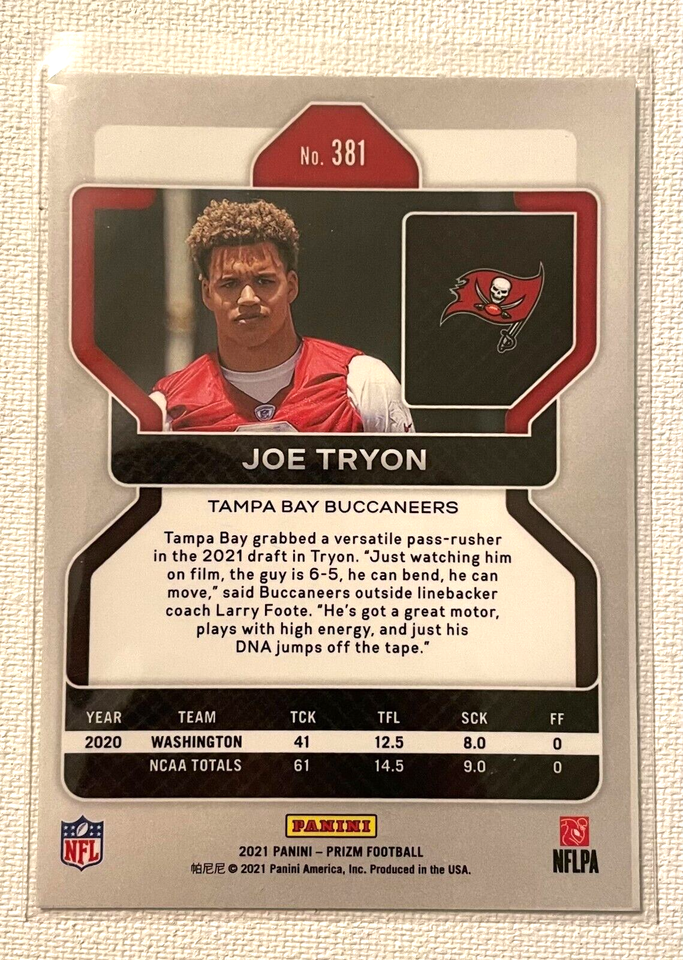 Joe Tryon 2021 Panini Prizm | eBay