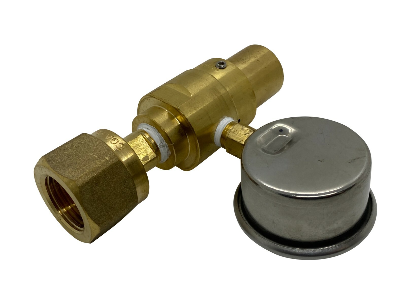 CO2 Single Gauge Fixed Flow Piston Regulator for Shifters and Racing ...