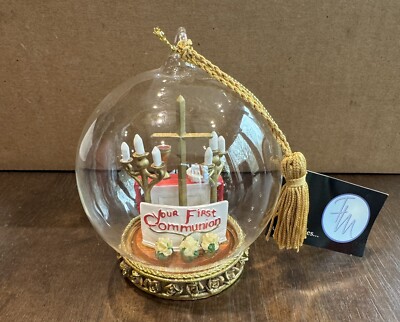 FLAVIA MILANO “YOUR FIRST COMMUNION” CHRISTMAS ORNAMENT | eBay