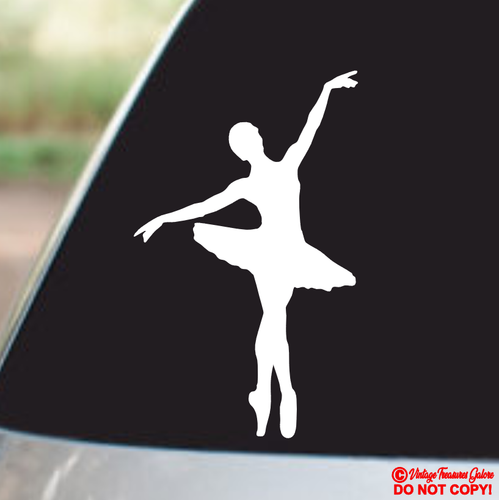 BALLERINA BALLET STUDIO DANCER Vinyl Decal Sticker Car Rear Window Wall ...