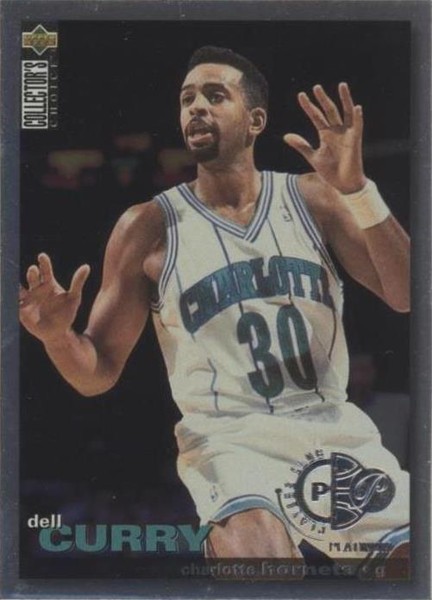 1995-96 Upper Deck Collector's Choice - Platinum Player's Club #26 Dell ...