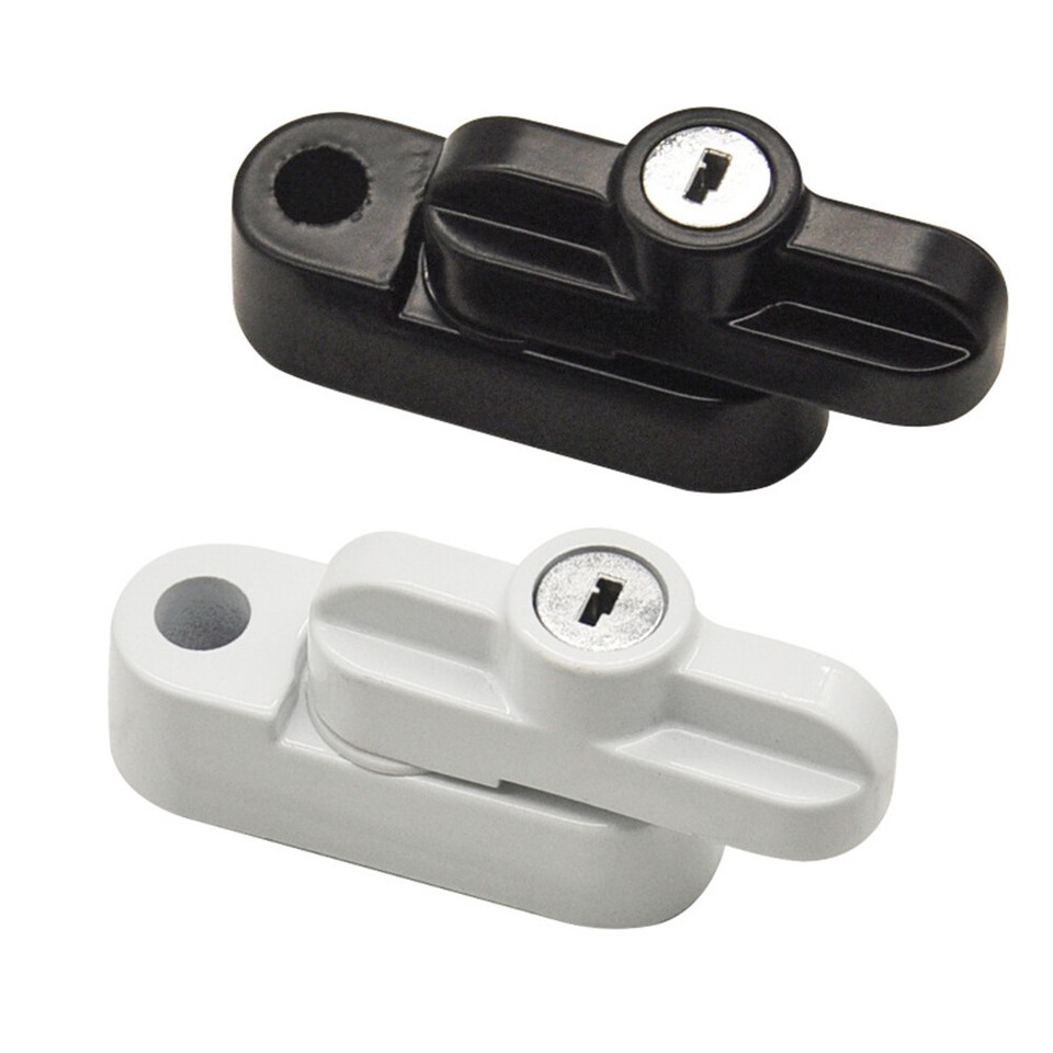 Sash Blocker Alloy Jammer UPVC Door Window Restrictor Lock With Key ...