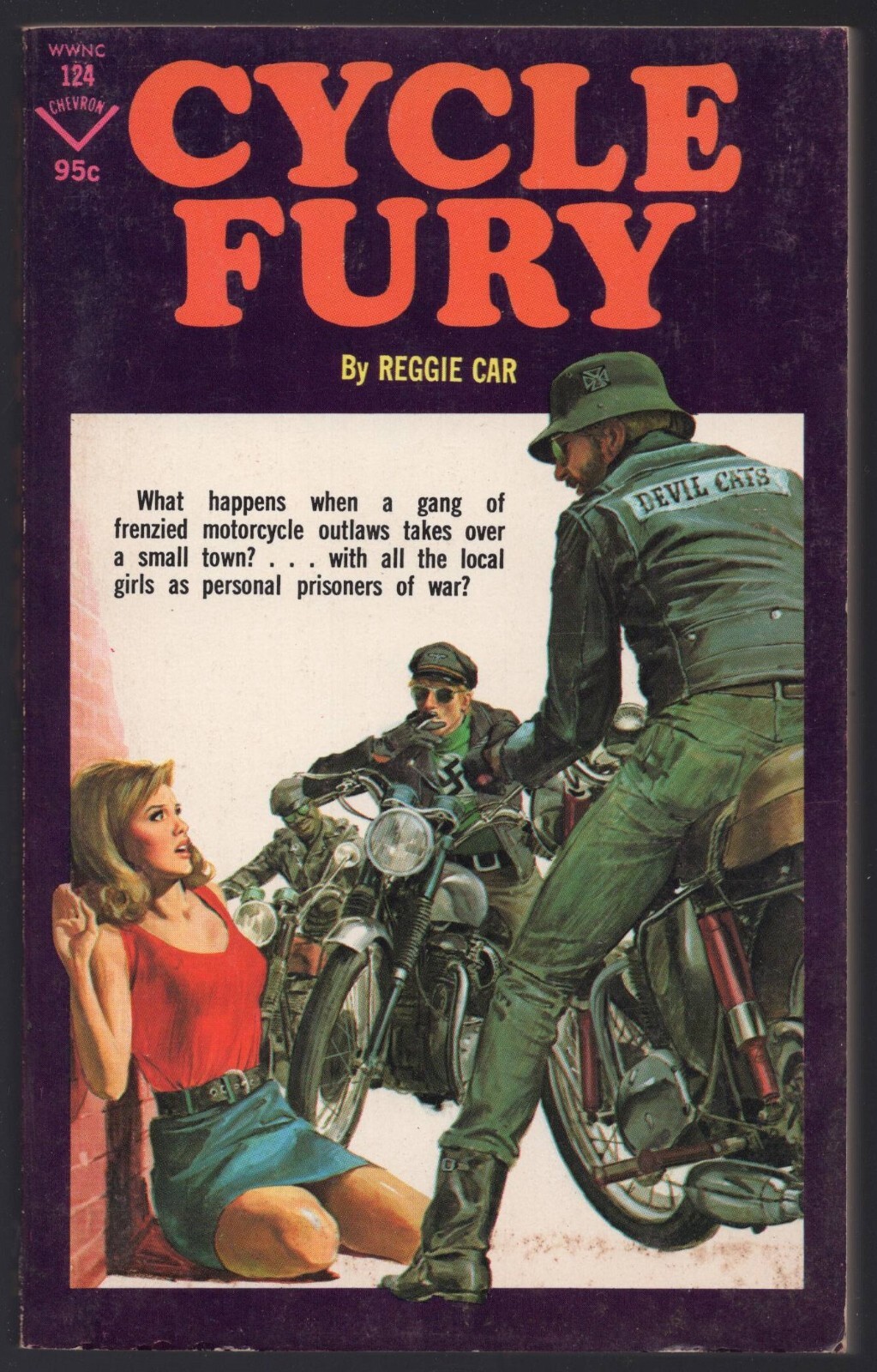 Cycle Fury Reggie Carr Vintage Sleaze GGA Pulp Biker Devil Pulp ...