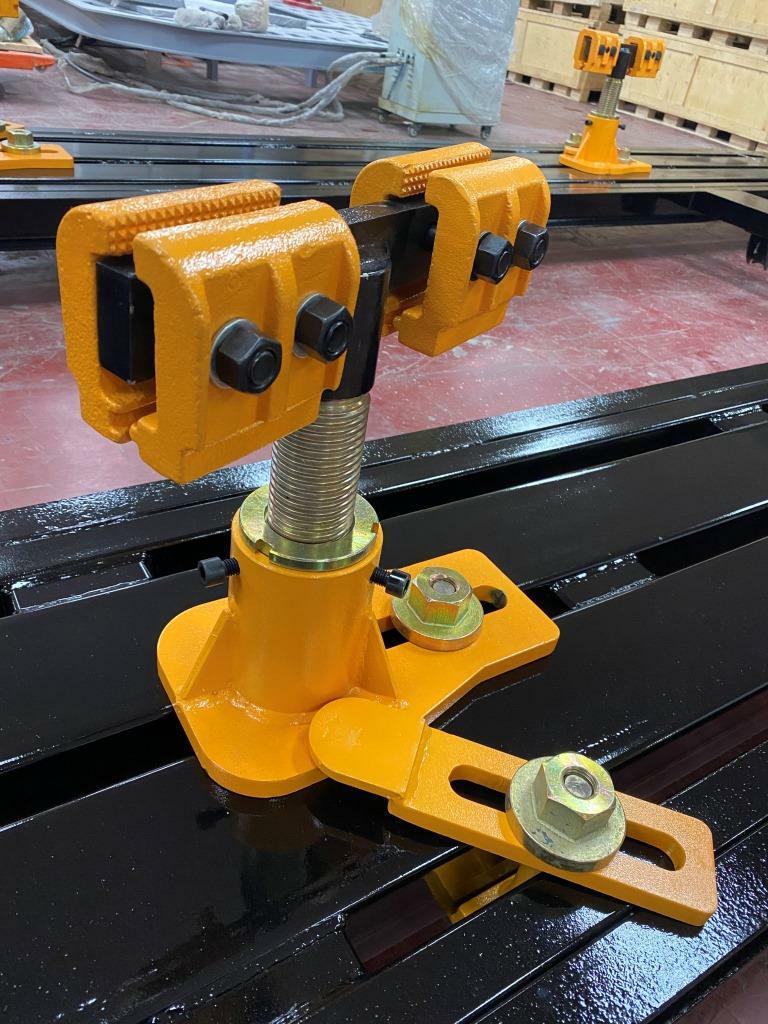 Universal Heavy Duty Auto Body Frame Machine Tie Down Clamp a Set of 4 | eBay