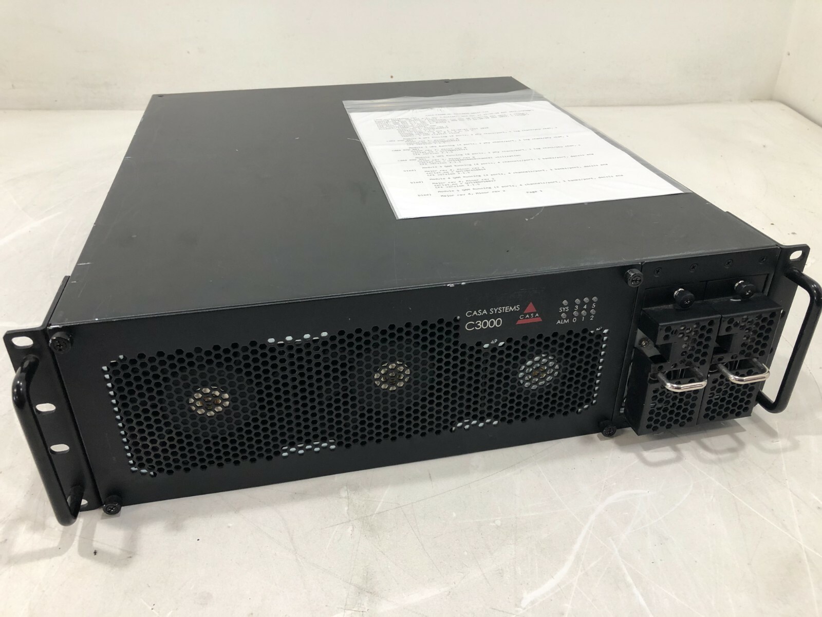 CASA C3200 CMTS 48x48 DOCSIS 3.0 AC 1 Year Dcu16 Dqm16 for sale online ...