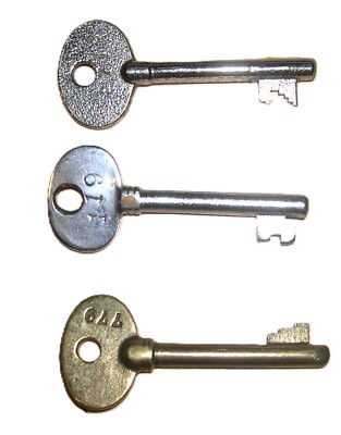 3 Cincinnati Police & Fire GAMEWELL Brass Call Box keys | eBay