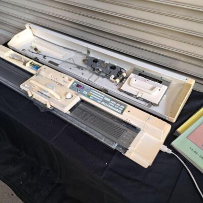 Brother KH-940 Knitting Machine Topical-3 Vintage Electric Craft Tool ...