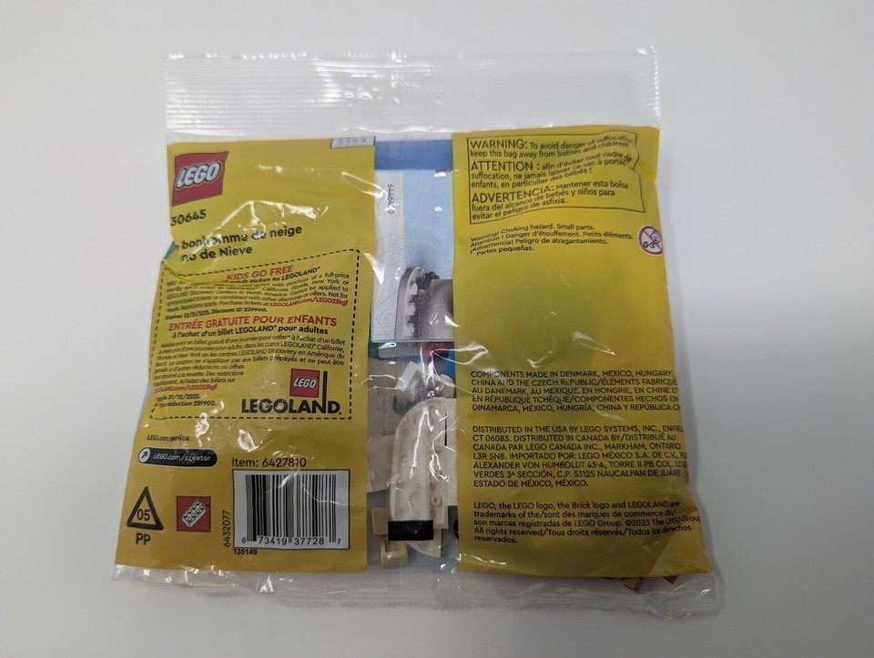 LEGO® Creator Snowman 30645 Polybag | eBay