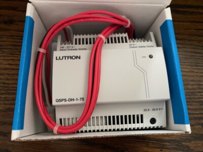 Lutron QSPS-DH-1-75-H QS Link Power Supply QSPS DH 1 75 WITH HARNESS ...