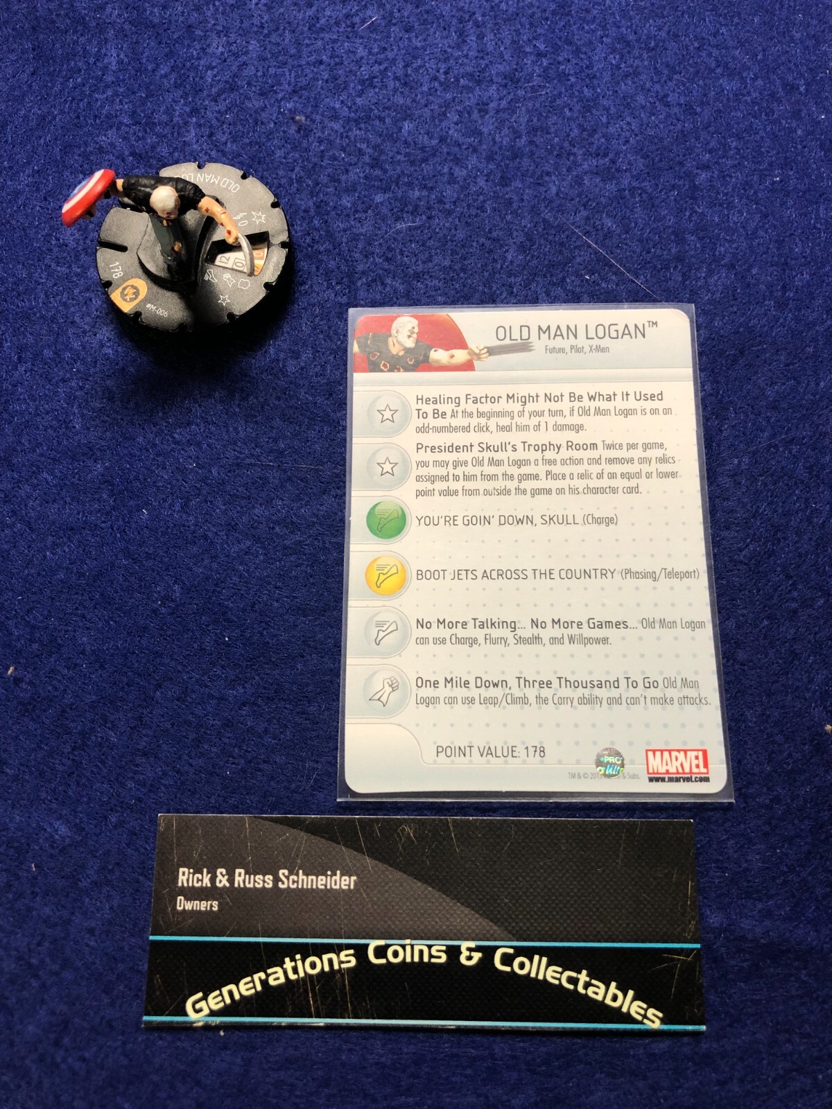 HEROCLIX Old Man Logan #M-006 WizKids | eBay