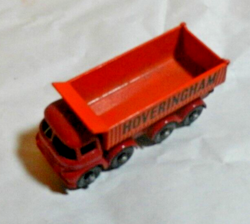 Lesney Matchbox Vintage Hoveringham Tipper Red & Orange No 17 England ...