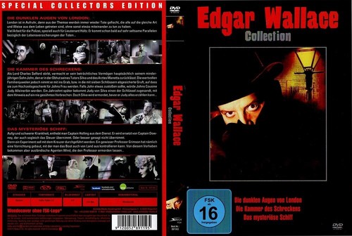 EDGAR WALLACE COLLECTION --- 3 komplette Filme --- Klassiker --- | eBay