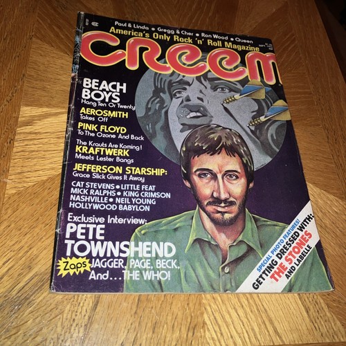Creem Magazine September 1975 Beach Boys Queen The Stones Pink Floyd ...