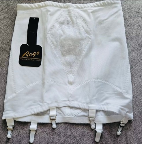 RAGO Shapette Open Bottom Girdle Firm Garters Style 1365 Size 2X/34 New ...