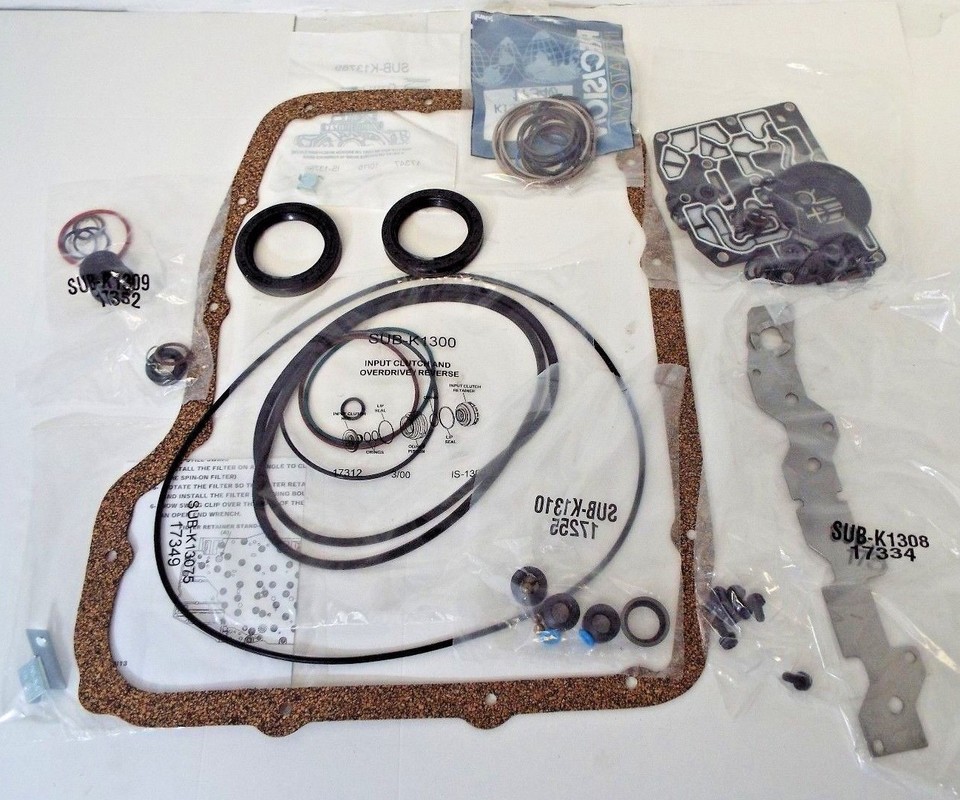 68RFE Rebuild Overhaul Kit with Molded Bonded Pistons and Filters ...