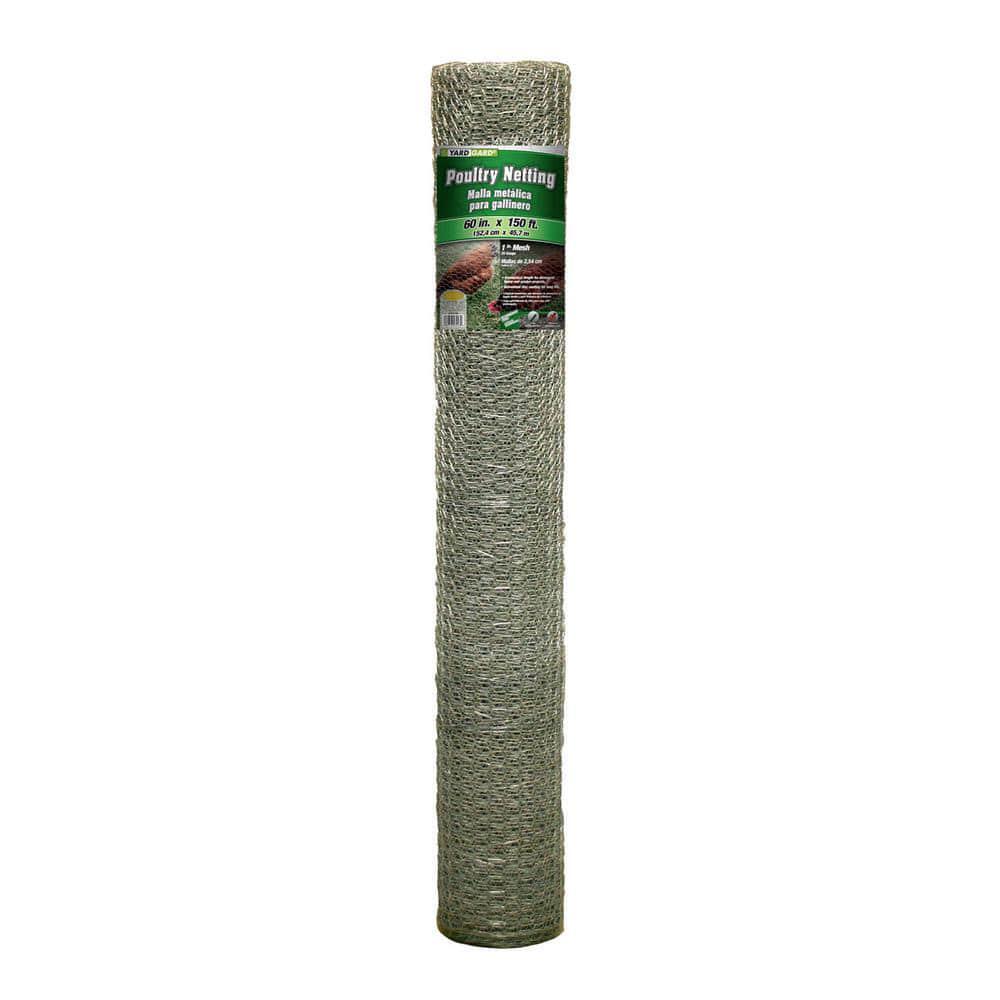 YardGard 5ft. X 150ft. Mesh Galvanized Poultry Net for sale online | eBay