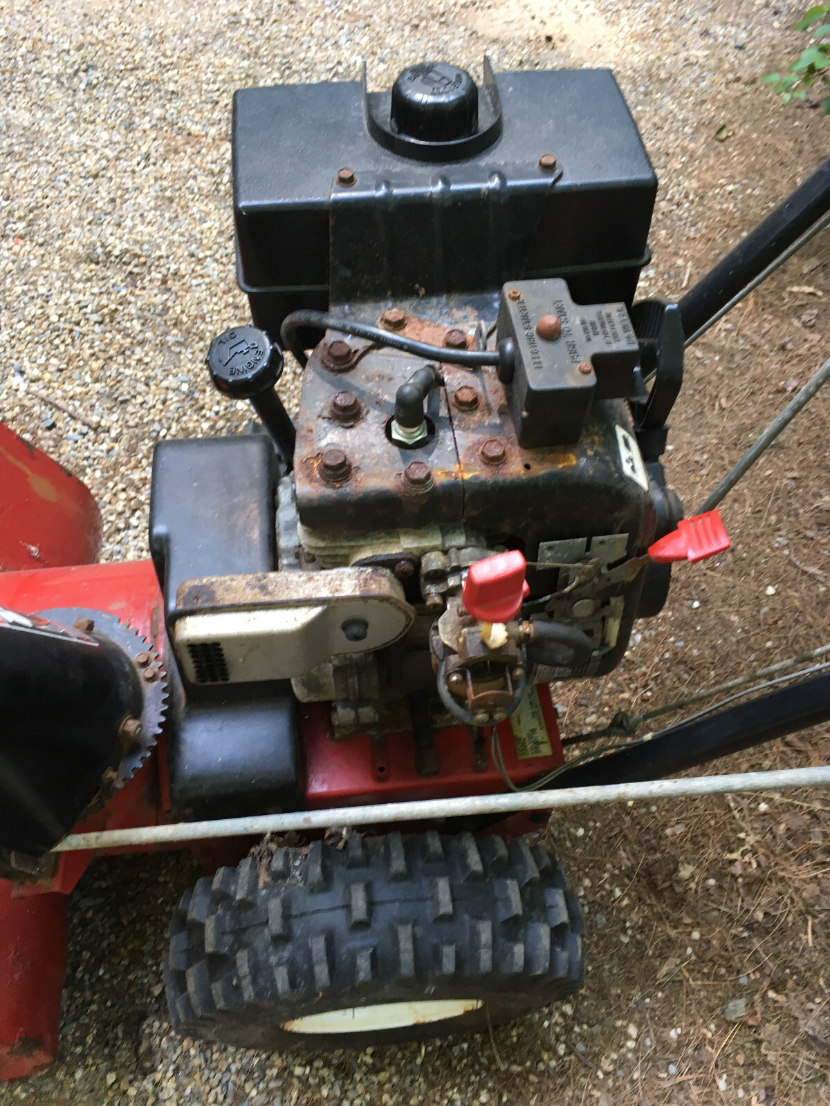 Tecumseh HSK60 6 HP Single Shaft Engine w/electric start! | eBay