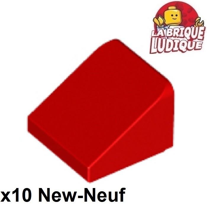 Lego 10X Slope Brick Roof Slope 30° 1X1 X2/3 Red 54200 New | eBay