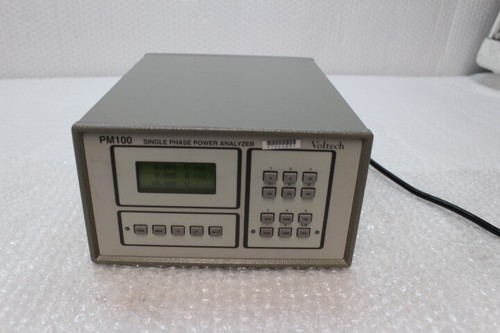5122 Voltech PM100 Single Phase Power Analyzer | eBay