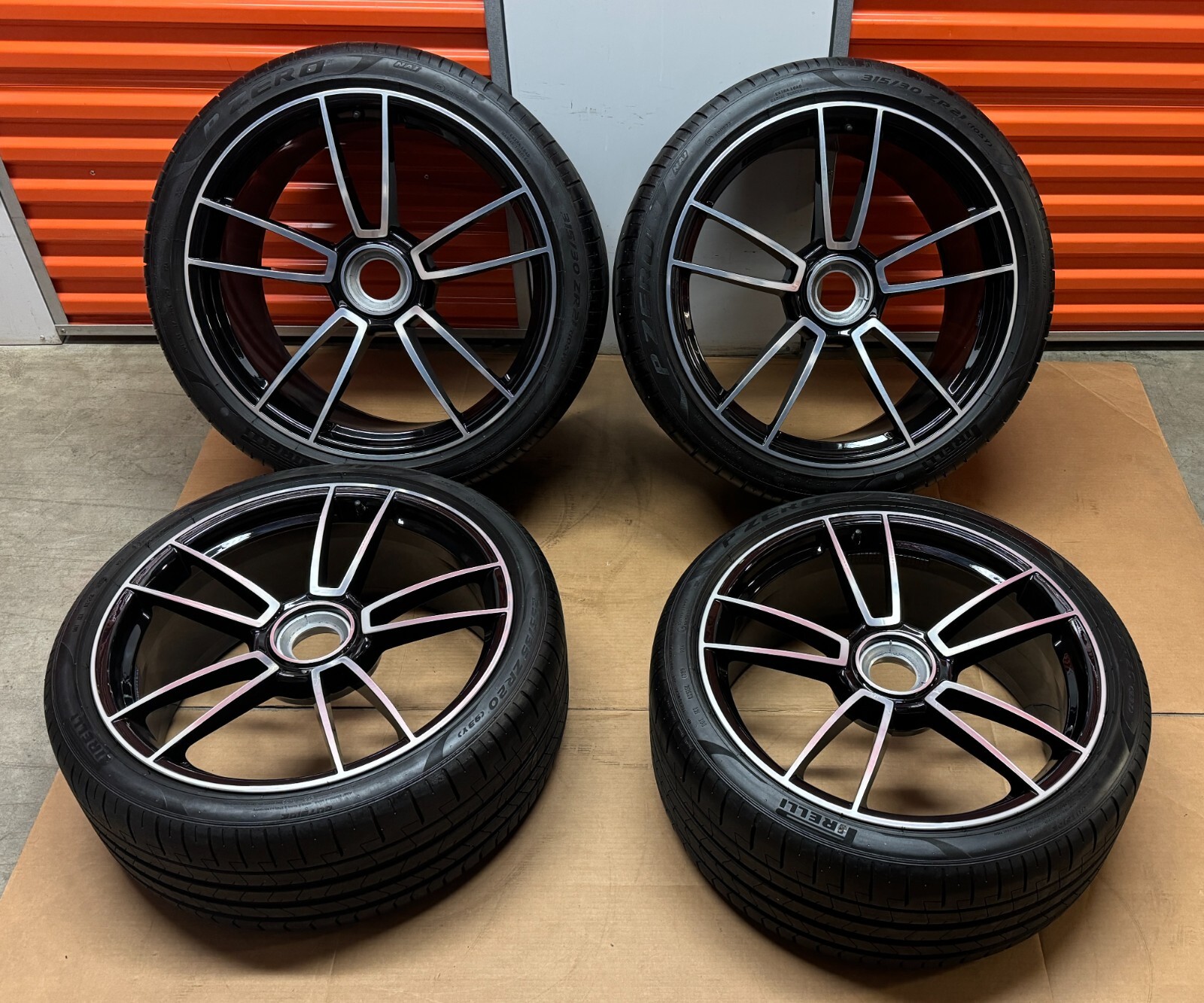 OEM Porsche 911 992 Turbo S 20"/21" Wheels Rims Set - Tires - Center ...