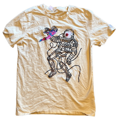 Fifth loop tee flying in scape pale yellow | eBay