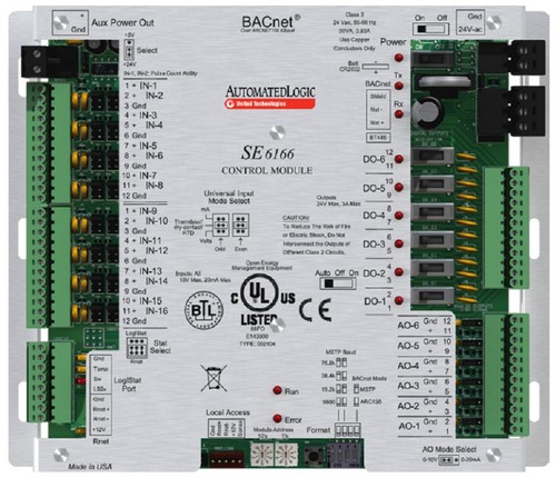 ALC Automated Logic Corporation SE6166 Single Equipment Controller SE ...