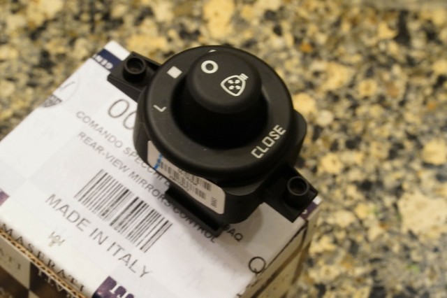 05 Maserati Quattroporte M139 Side Mirror Control Switch 190934 for ...