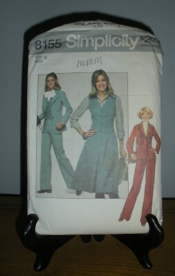 Simplicity Pattern # 8155 Size 12 | eBay