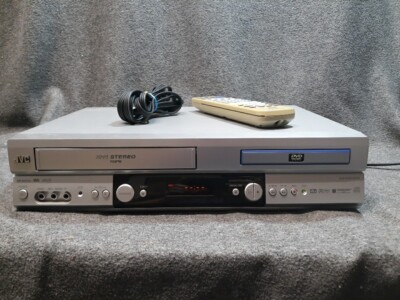 JVC HR-XVC1U DVD VCR Combo + Remote AV Cables Hi-Fi Stereo 4 Head SEE ...