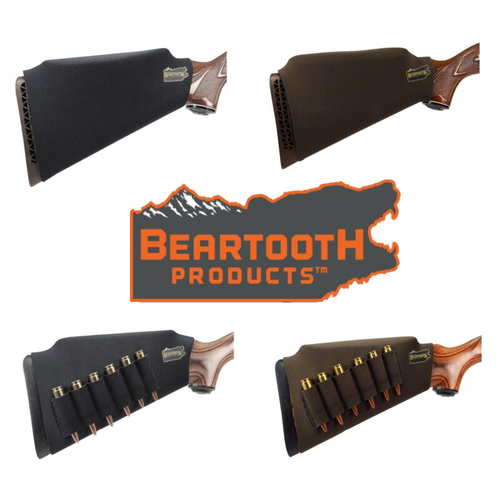 Beartooth Comb Raising Kit 2.0 Shotgun Rifle Butt Stock Black, Brown or ...