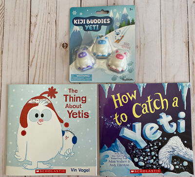 The Thing About Yetis + How To Catch A Yeti + Kiji Buddies Yeti Toys ...