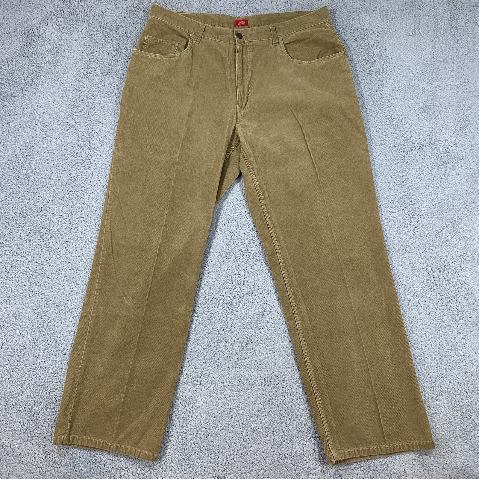 Vintage Mossimo Pants Mens 38x32 Tan Beige Corduroy Casual Skater ...