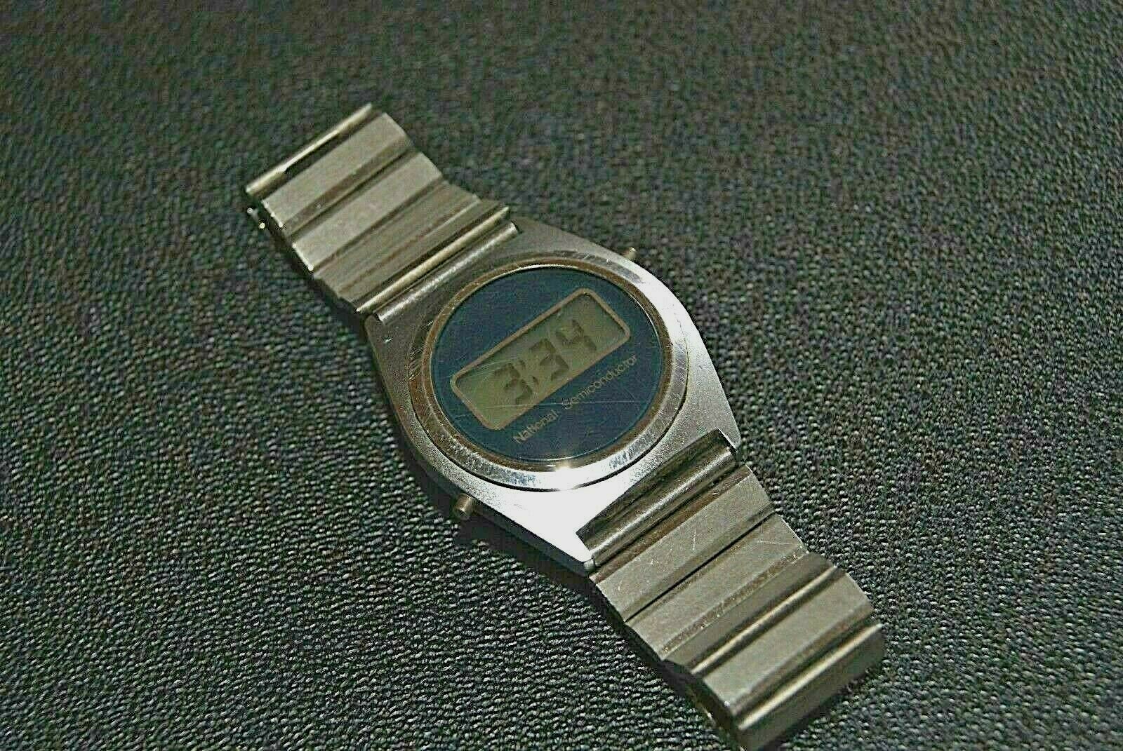 National Semiconductor Men's Watch Accurate Time Collectible | eBay