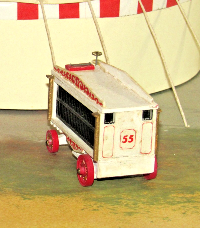 Simmons ho scale CIRCUS SEAL CAGE PARADE WAGON for Model Train Layouts ...