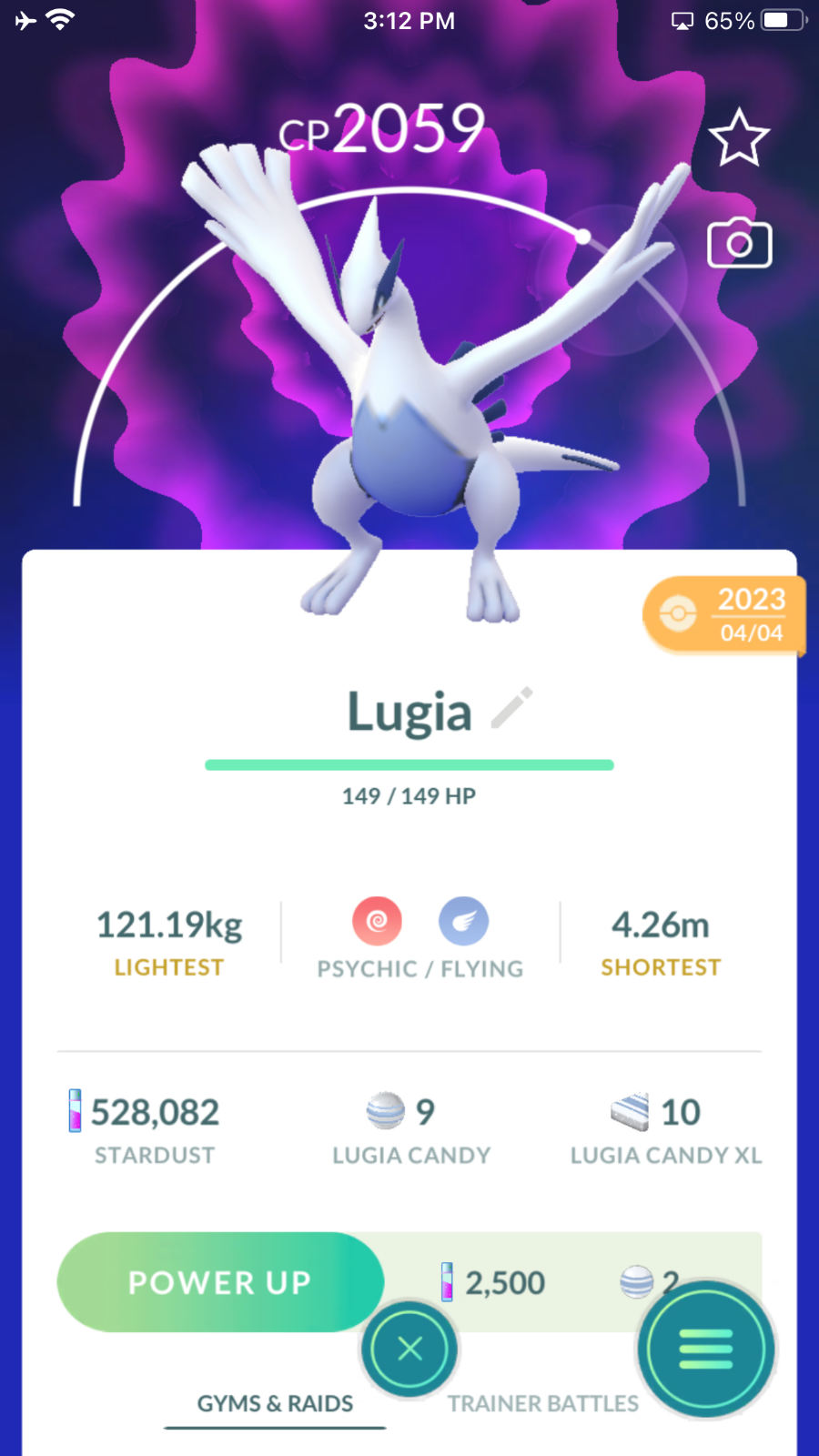 SALE Pokémon GO - Lugia - PVP - Safe & Fast Delivery ! | eBay