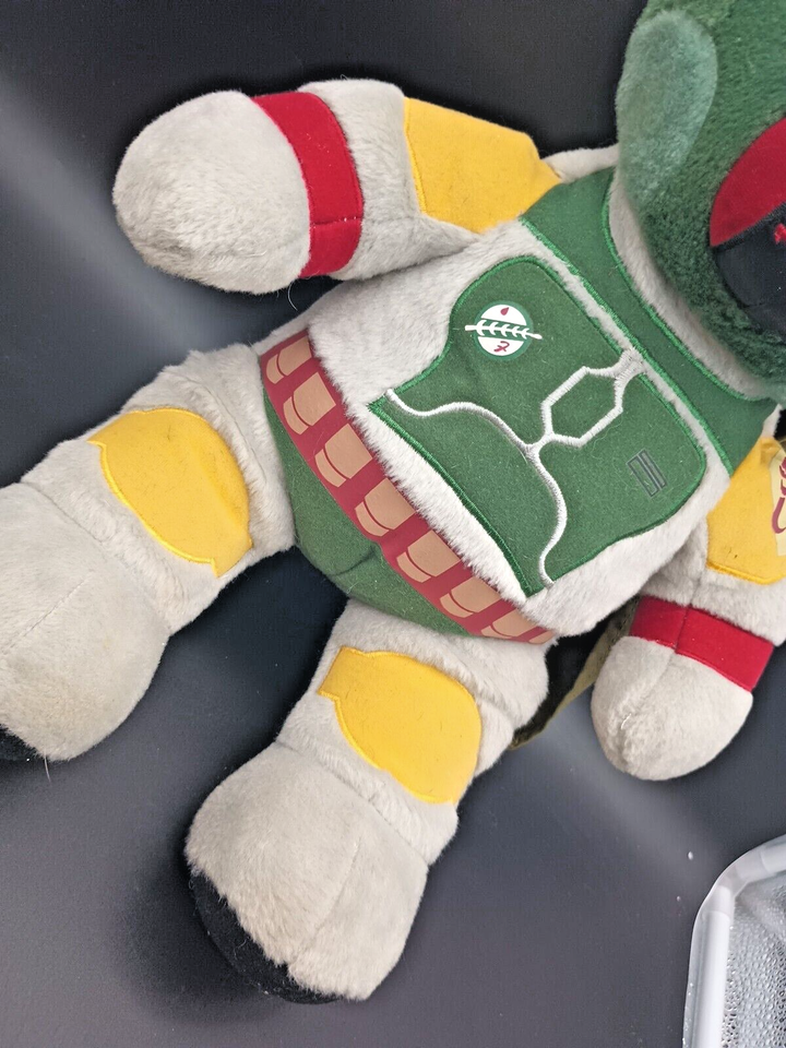 BAB Build A Bear Star Wars Boba Fett Bounty Hunter 2016 Stuffed Plush ...