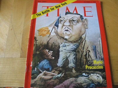 1969 TIME MAGAZINE OCTOBER 3 MARIO PROCACCINO NEW YORK LOWEST PRICE ON ...