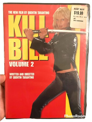KILL BILL VOLUME 2 NEW DVD Uma Thurman Tarantino Factory Sealed MIRAMAX ...
