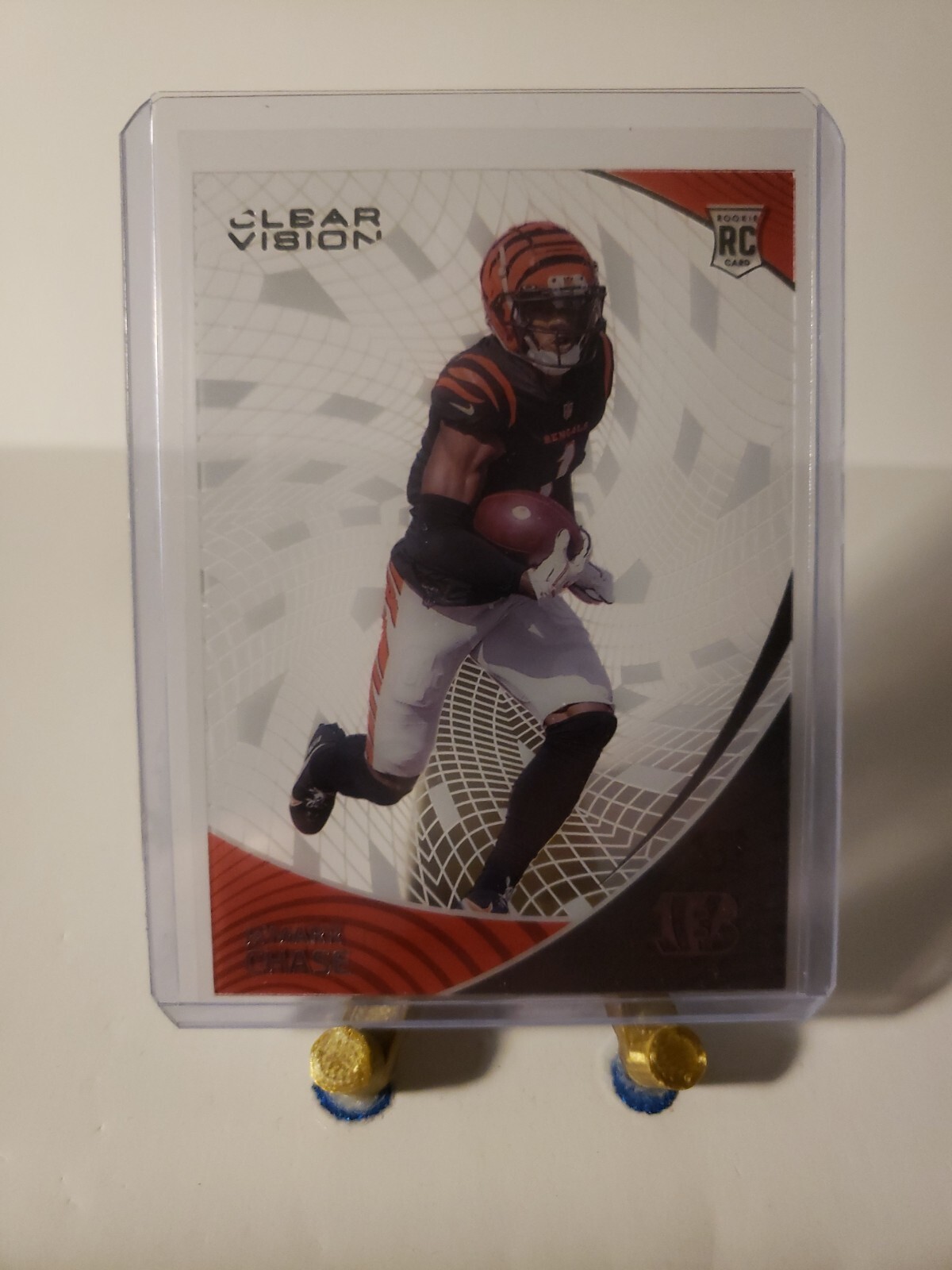 Jamarr Chase 2021 Chronicles Clear Vision Base Rookie Card RC #CVR-5 ...