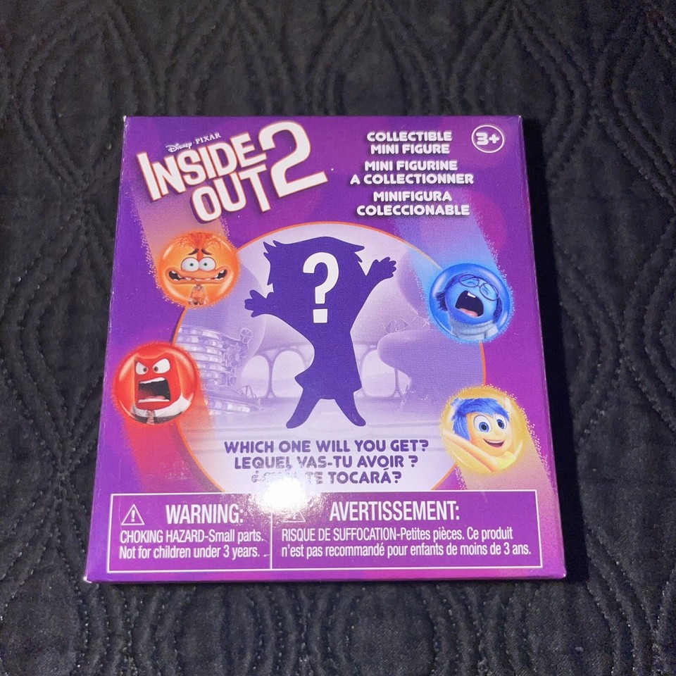 DISNEY INSIDE OUT 2 Movie Blind Mystery Pack JOY 2" Mini Figure Sealed ...