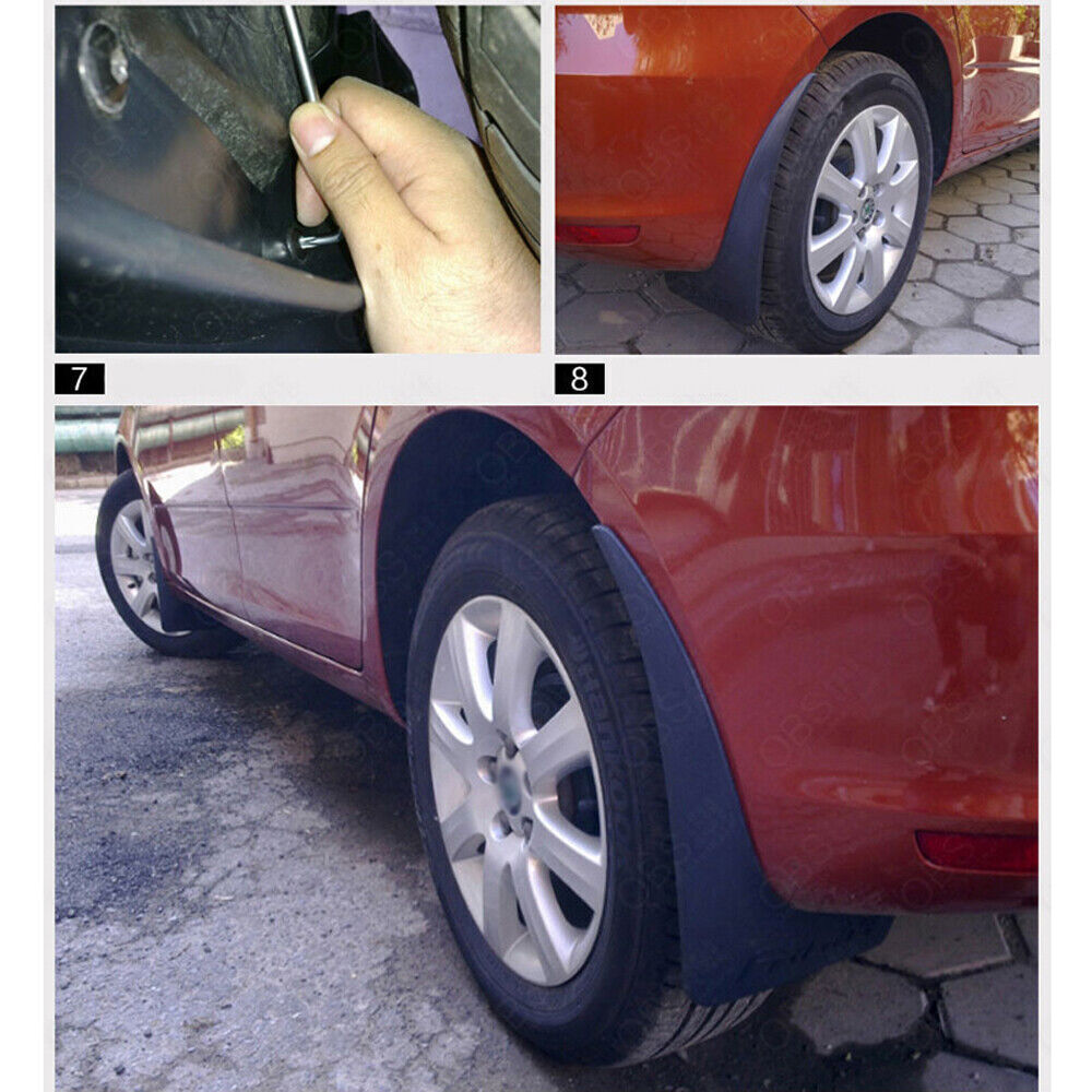 4pcs Heavy Duty Molded Splash Mud Flaps Guards Fenders For BMW 3 Series ...