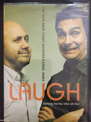 Laugh, DVD, The Skit Guys, Tommy Woodard & Eddie James, Turning Ha-Ha ...