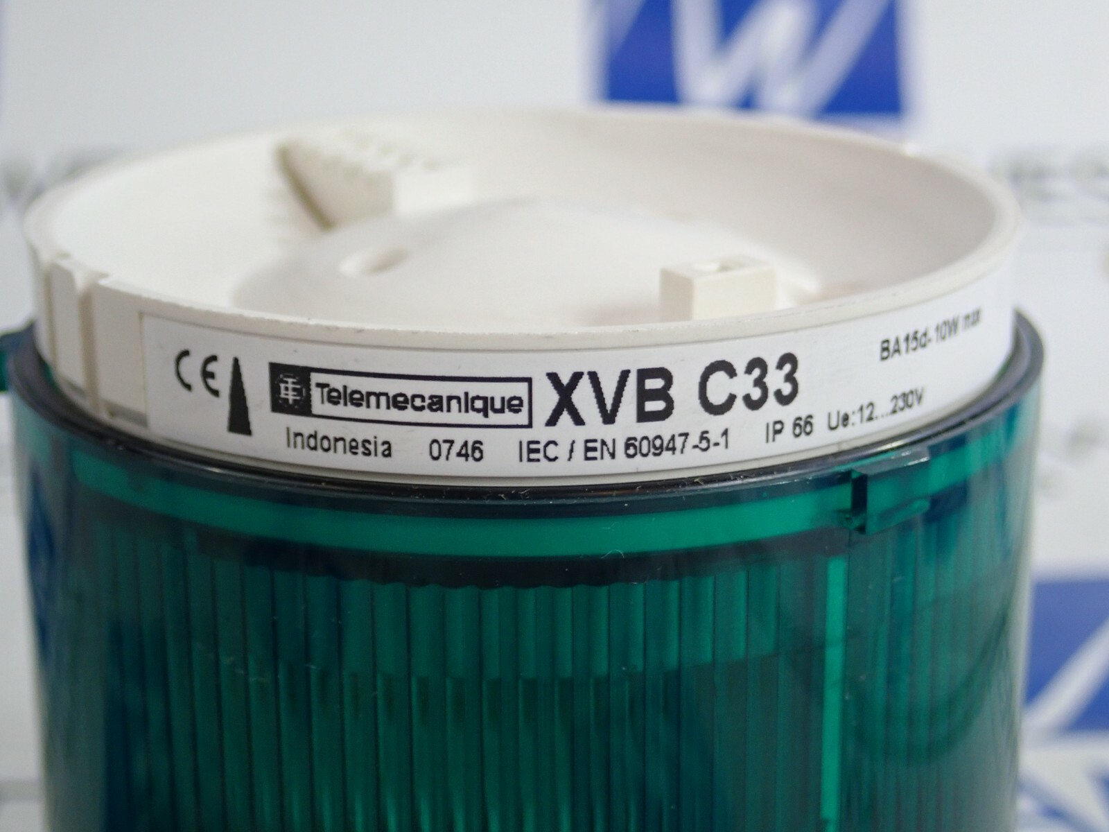 TELEMECANIQUE XVB C33 GREEN FLASHING UNIT STACK LIGHT | eBay