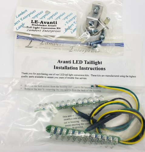 Avanti Studebaker LED Tail Light Conversion Kit | eBay