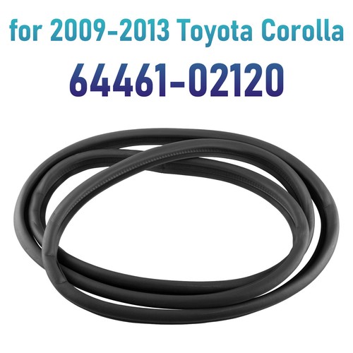 Rear Trunk Lid Weatherstrip Rubber Seal Kit For Toyota Corolla 09-13 ...