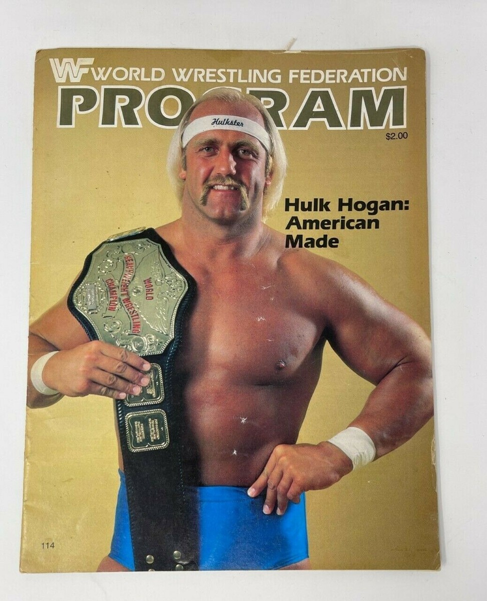 Hulk Hogan 1984 🆒 Vintage 1984 Hulk Hogan WWF Wrestling Action