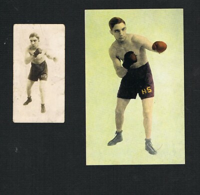 VERY RARE 1920s Chicago boxer HAROLD SMITH business card boxing ...