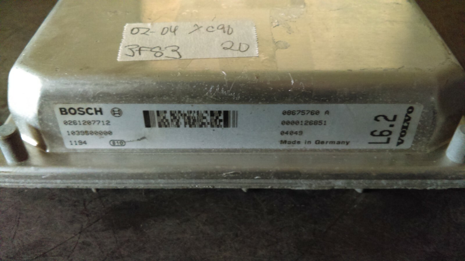 0261207712 Volvo XC90 2002-2004 ecm ecu computer | eBay